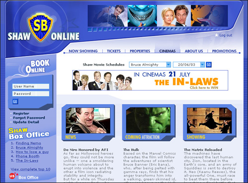 Shaw Online - Web Design and Development